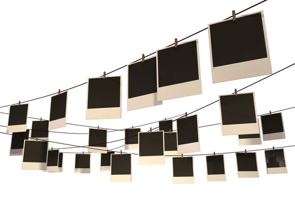 Hanging Polaroid Gallery Stock Photo by ©albund 12516620