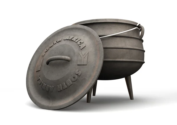 South African Potjie Pot Front — Stock Photo © albund #19912711