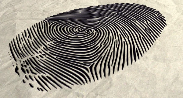Dusted Crime Scene Fingerprint Stock Photo by ©albund 33034685