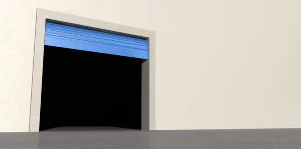 Storage Room Open And Empty - Stock Image - Everypixel