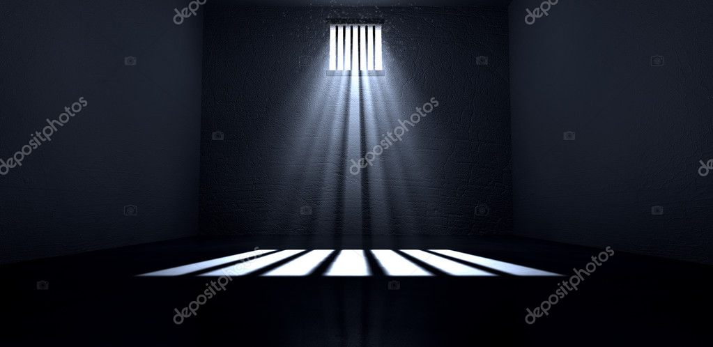 Sunshine Shining In Prison Cell Window Stock Photo by ©albund 33761397