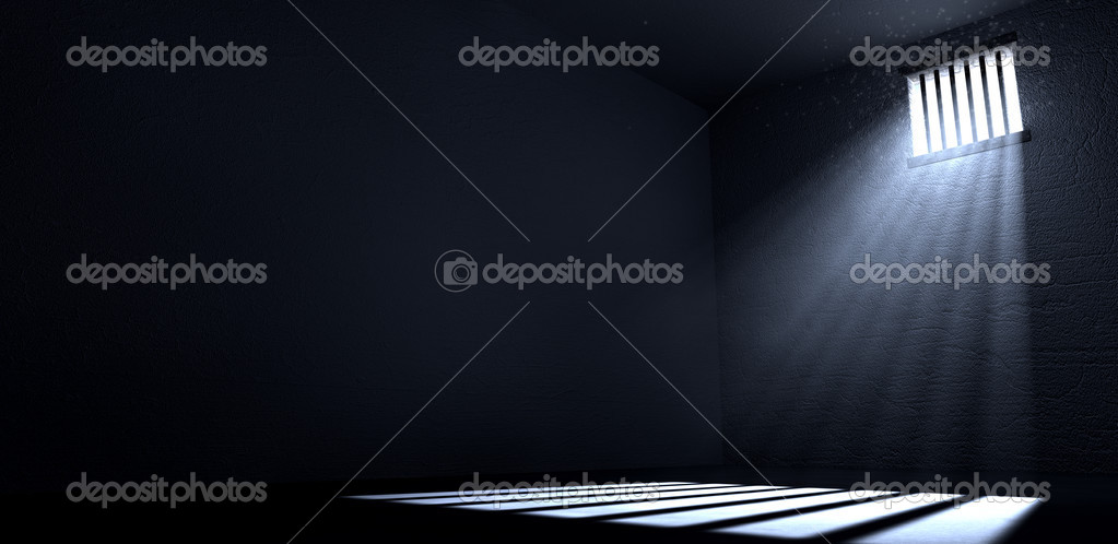 Sunshine Shining In Prison Cell Window Stock Photo by ©albund 33761425