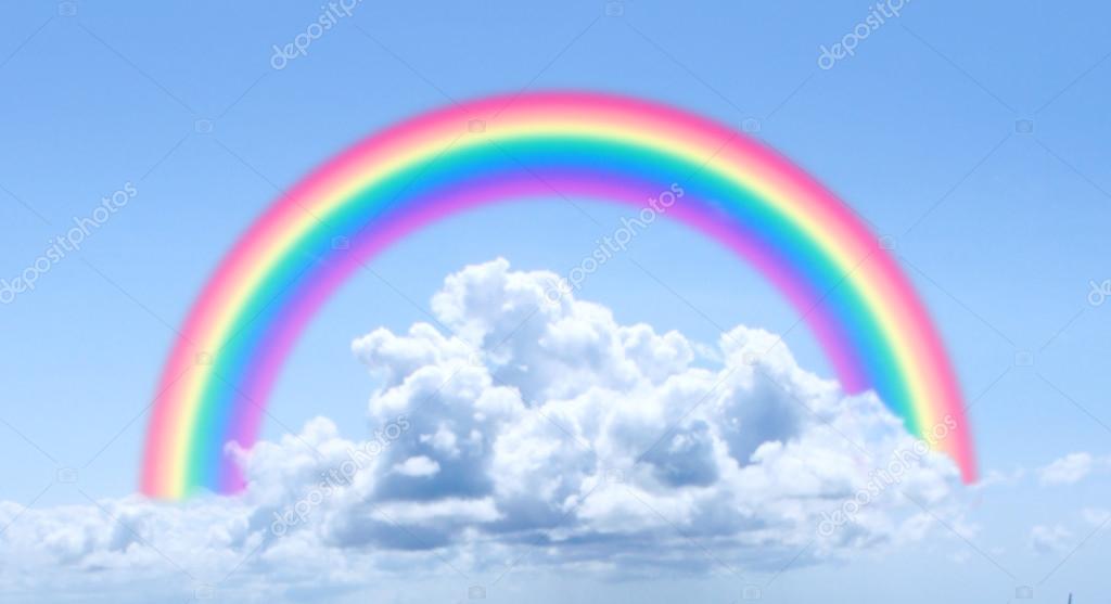 Arcoiris Y Nubes