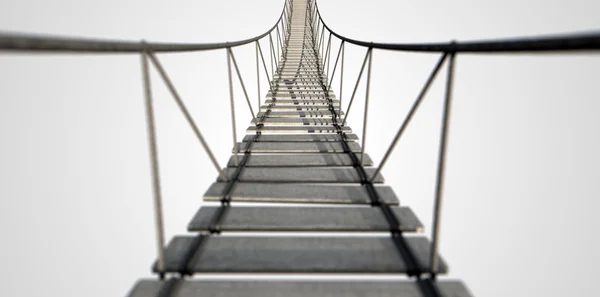 Rope Bridge Close Up — Stock Photo © albund #11602865