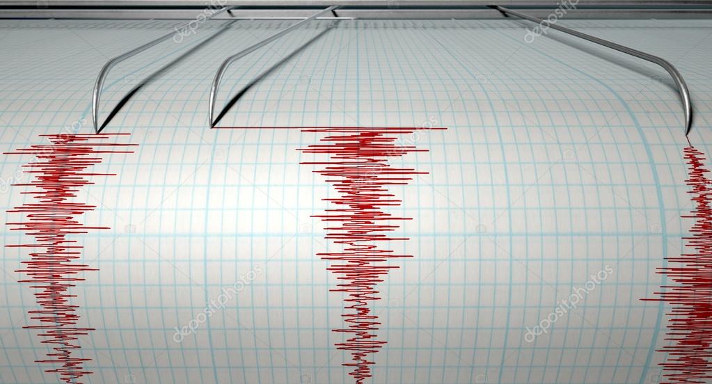 Seismograph Earthquake Activity Stock Photo by ©albund 49310287