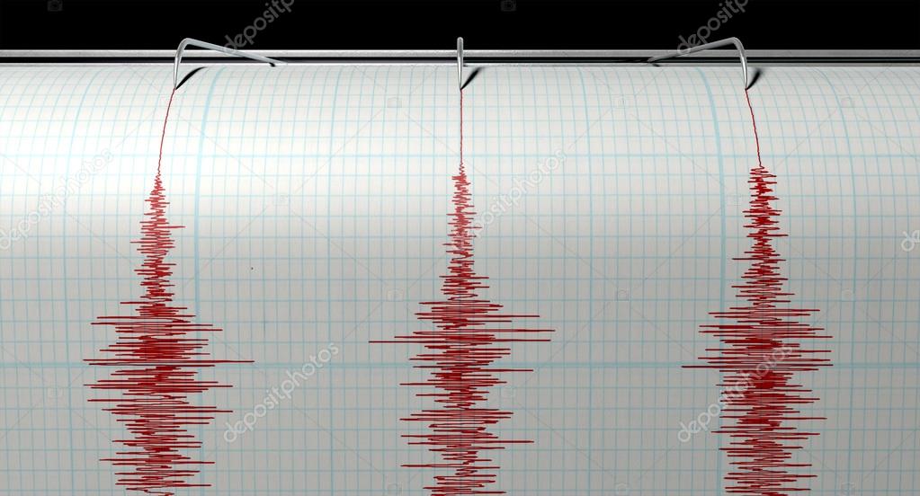 Seismograph Earthquake Activity Stock Photo by ©albund 49310611