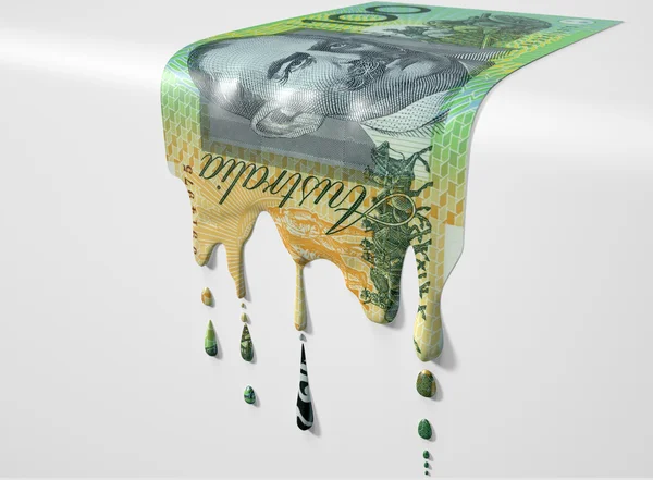 US Dollar Melting Dripping Banknote Stock Photo by ©albund 50048779