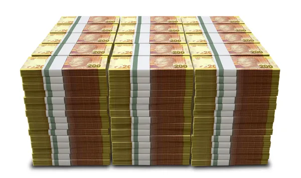 Rand Notes Bundles Stack — Stock Photo © albund #21173983