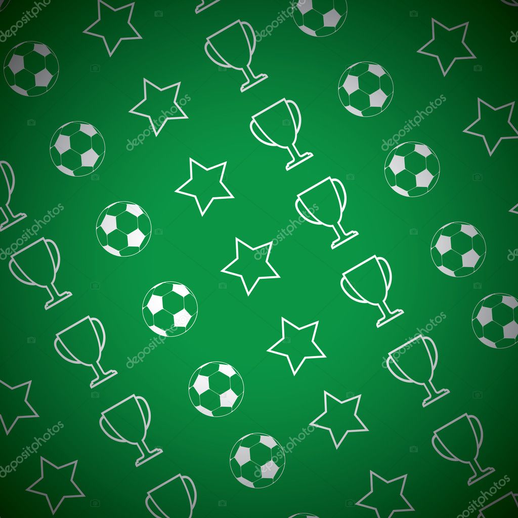 Football Pattern Stock Vector Image by ©Nychytalyuk #16354849