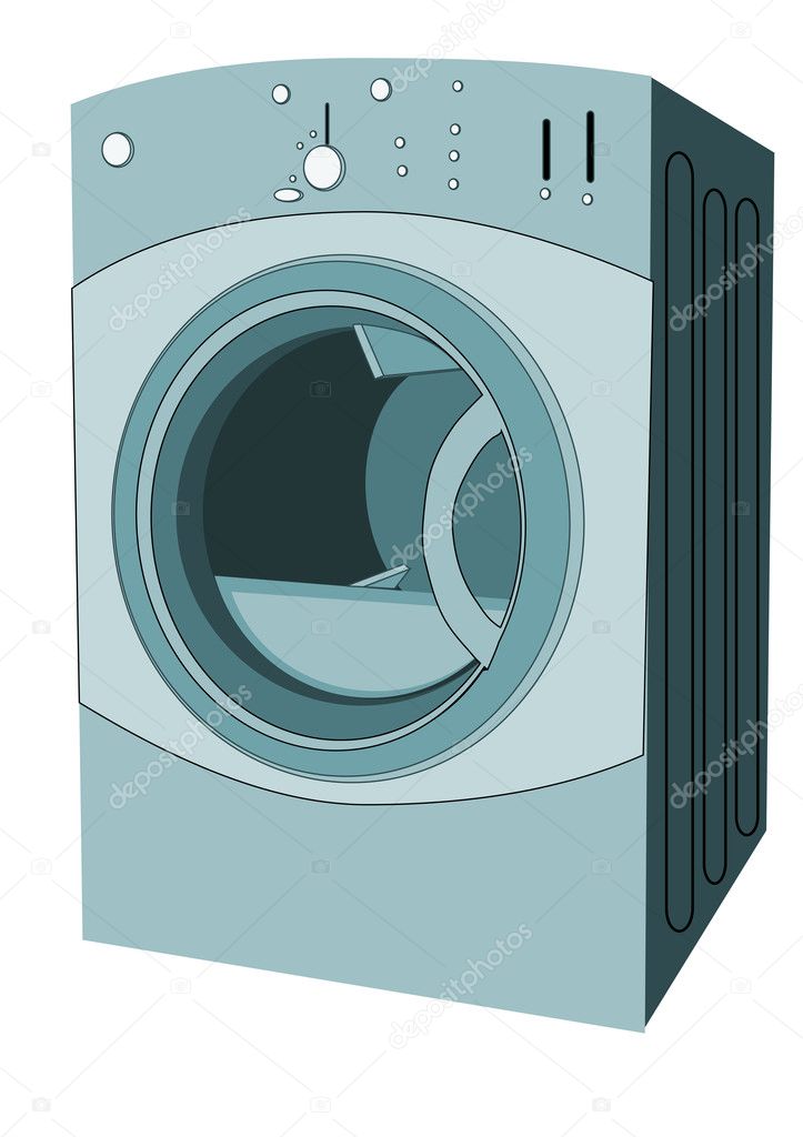 Clothes dryer Stock Vector by ©arkela 45941045