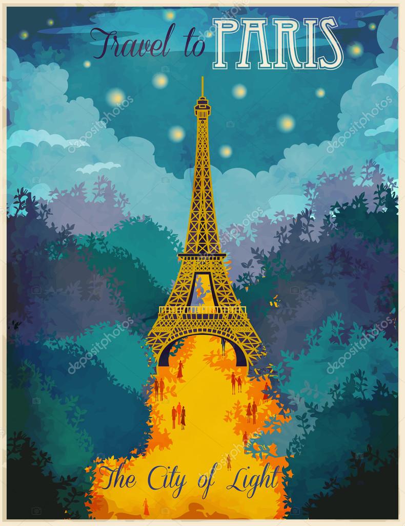 Paris Tourism Poster