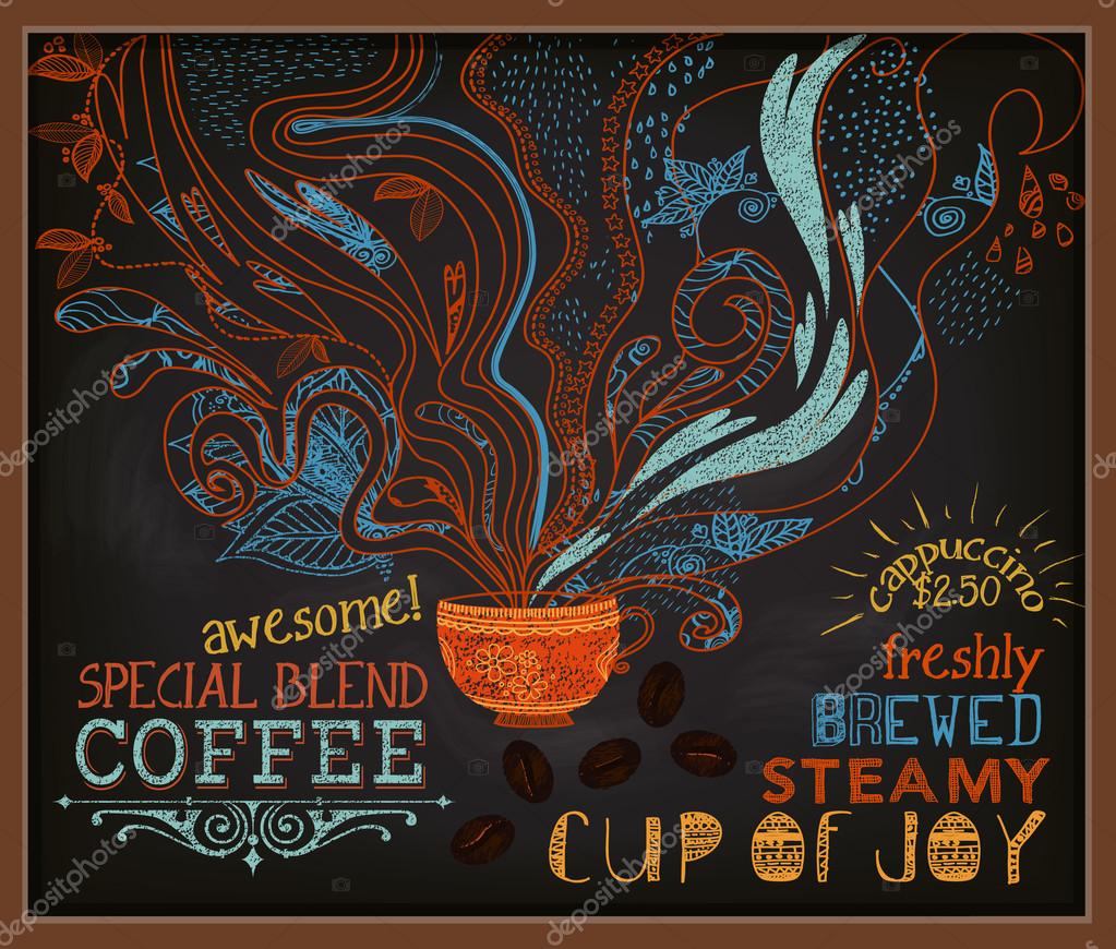 Colorful Chalkboard Art