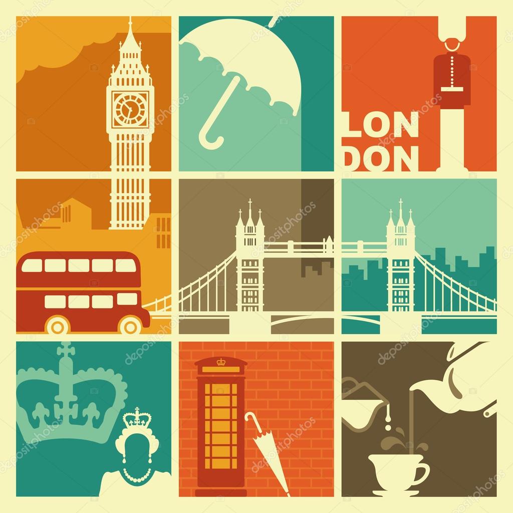 Symbols of England Stock Vector by ©Klava 41753241