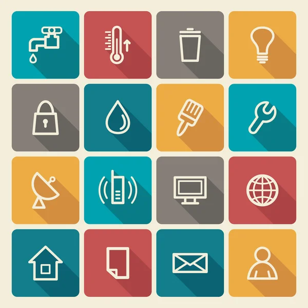 Energy utilities icons Stock Vectors, Royalty Free Energy utilities ...