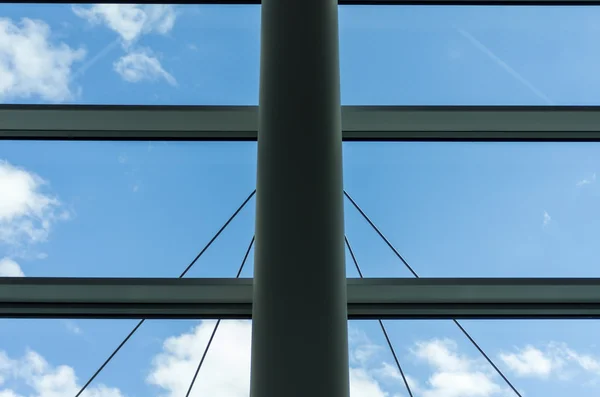 Building support structure against the sky - Stock Image - Everypixel