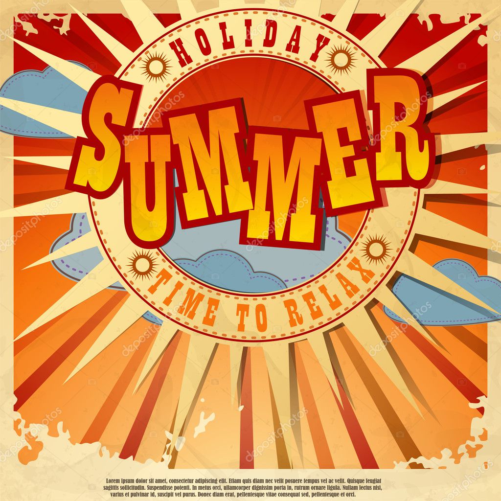 Summer background. Stock Vector Image by ©HelenStock #12143264