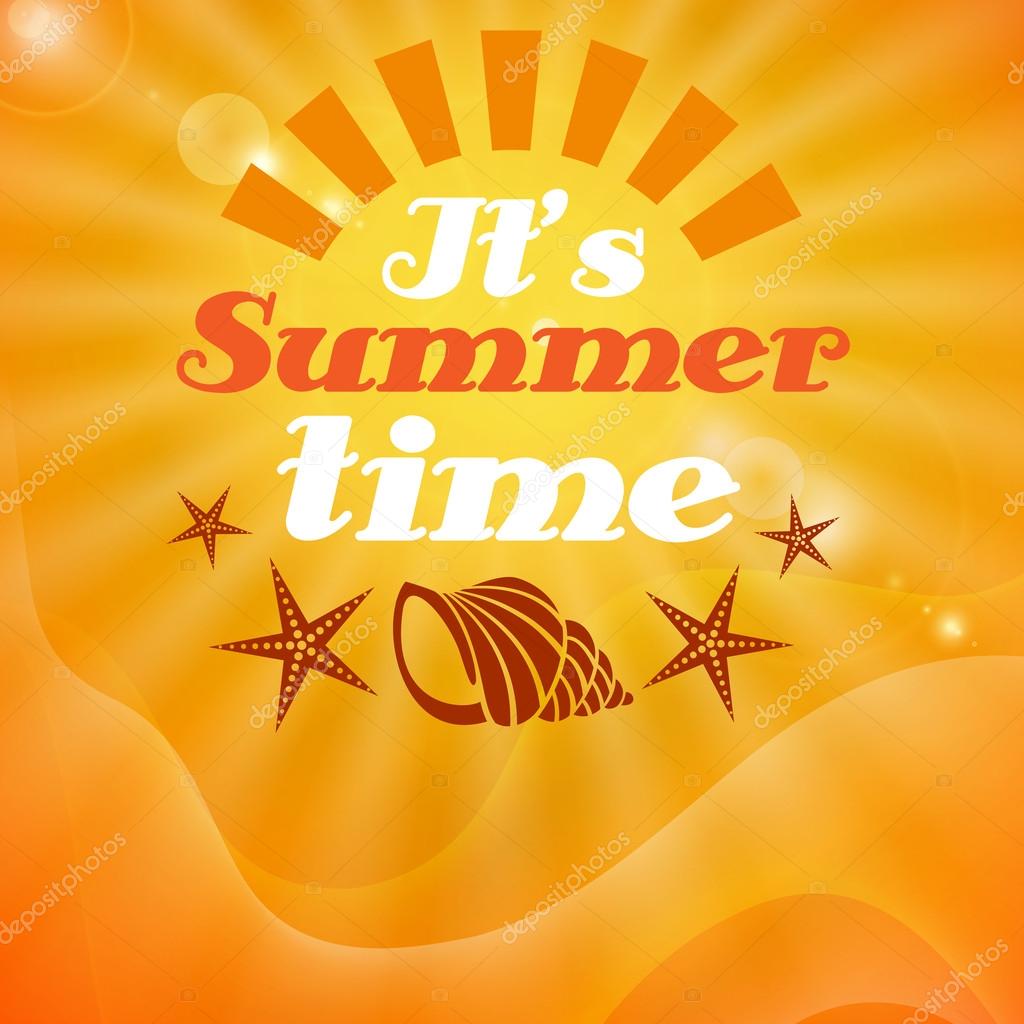 Summer Time. Stock Vector Image by ©HelenStock #28188471