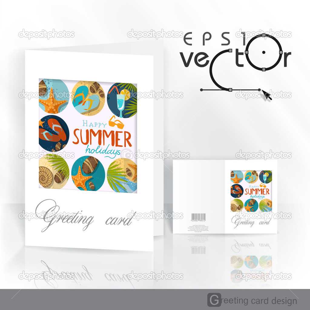 Diseño de tarjetas de felicitación, plantilla Vector de stock #47351025 ...