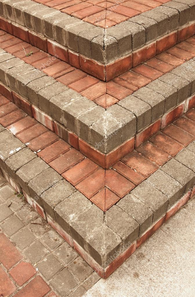Red brick steps Stock Photo by ©dpp2012 38928511
