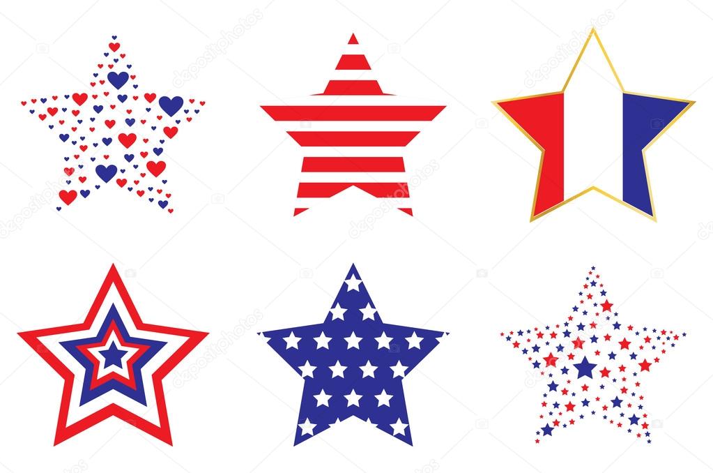 Patriotic Stars Stock Vector Image by ©Zethinova1 #26283647
