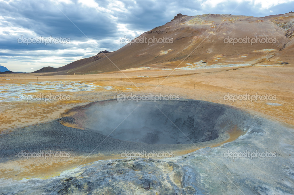 Hverarondor Hverir hot springs, Iceland Stock Photo by ©javarman 30055277