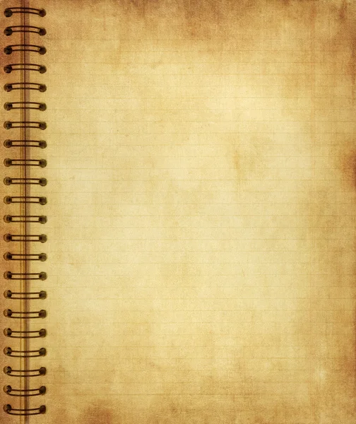 Blank old textured notebook Stock Photo by ©adypetrisor 2435233