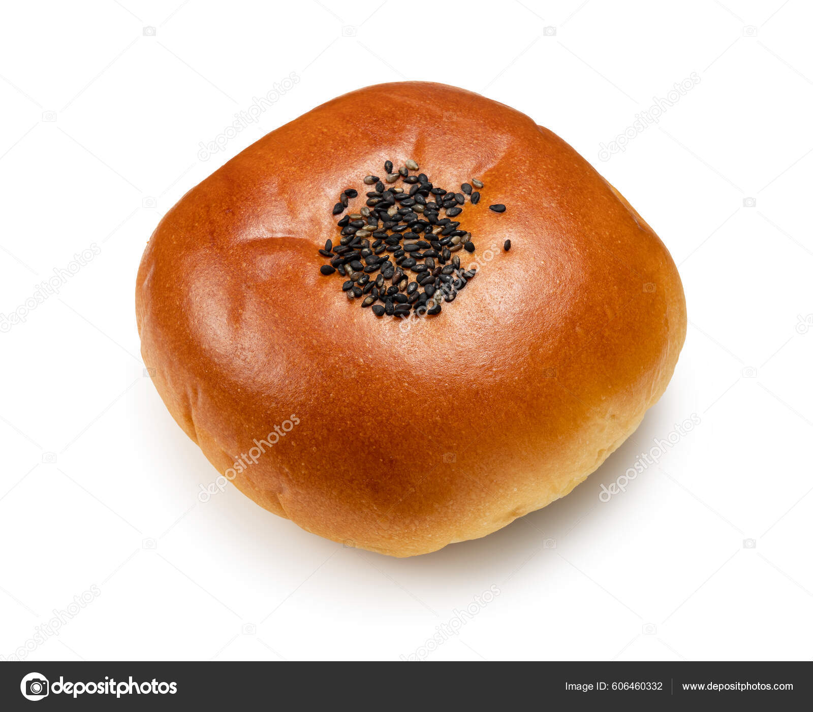 Anpan Placed White Background Anpan Japanese Sweet Bread — Stock Photo ...