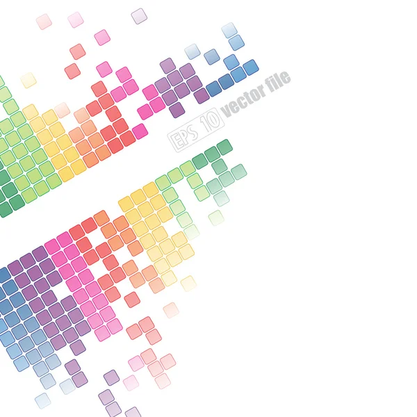 Fondo de colores pixelados Imágenes Vectoriales, Gráfico Vectorial de ...