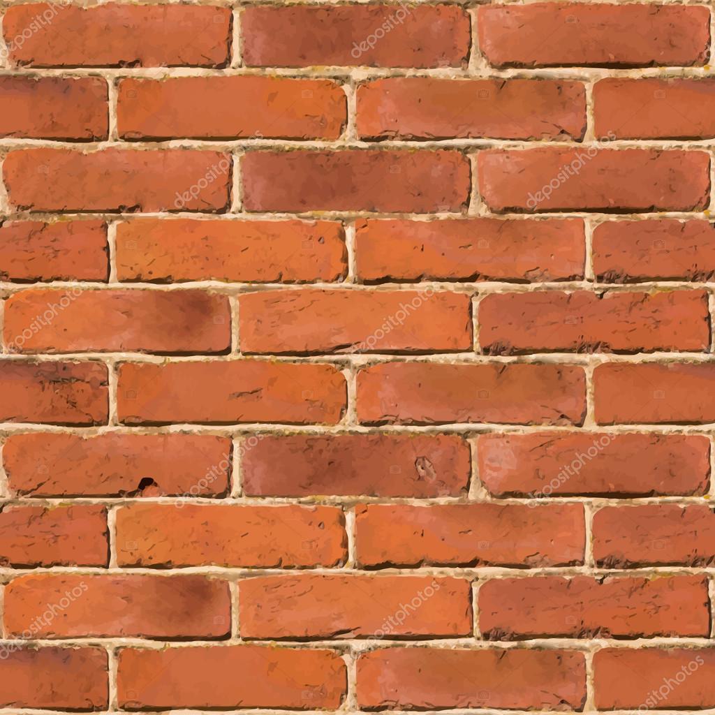 Vector: textura ladrillo | textura de vector inconsútil de la pared de ...