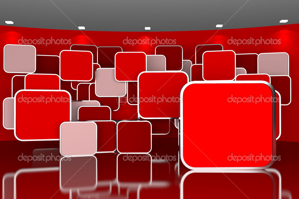 Abstract red interior for Ads Stock Photo by ©sumetho 19551703