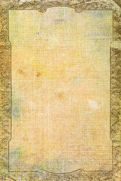 Elegant vintage brown border frame: abstract textured background with ...