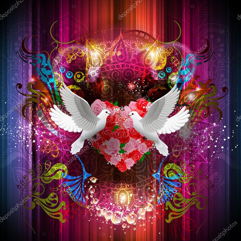 Wedding doves — Stock Photo © valik4053022 #30662931