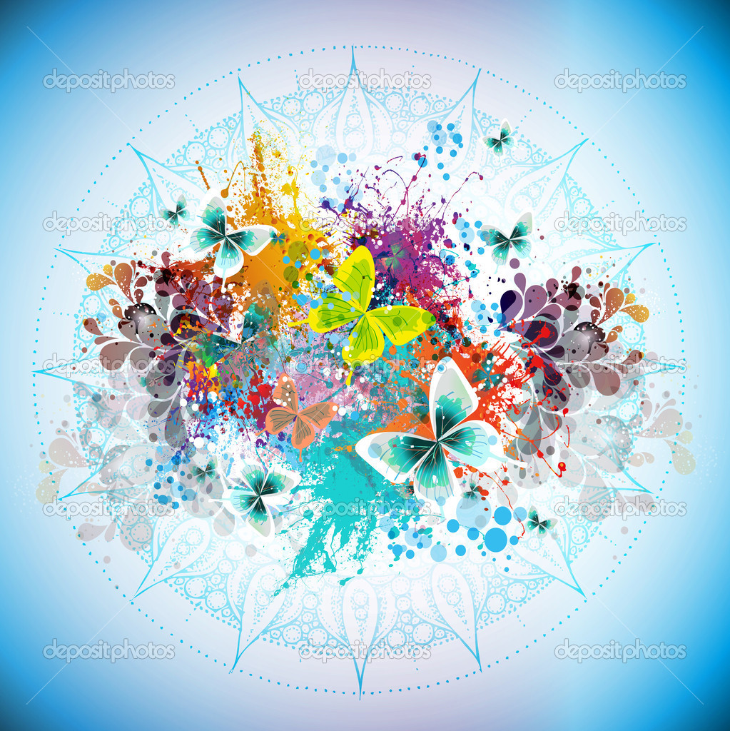 Abstract spring background Stock Vector by ©valik4053022 44368427