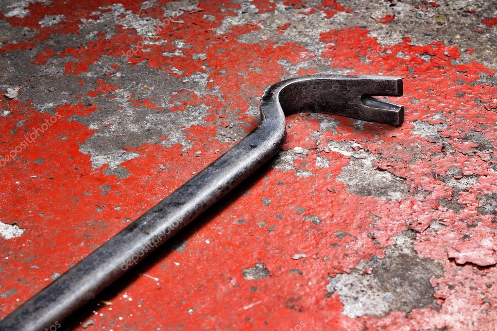 An old crowbar — Stock Photo © BartKowski #46482401