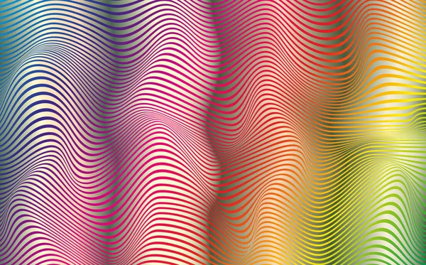 Psychedelic Lines Abstract Pattern Texture Wavy Curves Stripes Optical ...