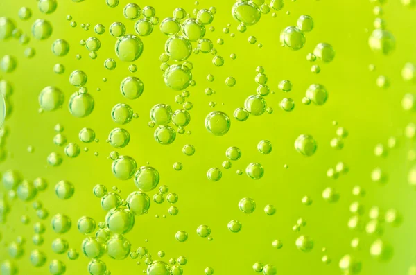 Green Water Bubble Background