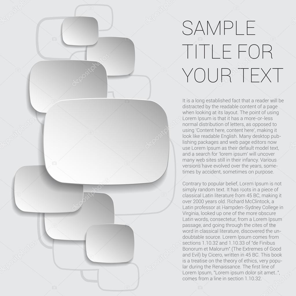 Paper vector background Stock Vector Image by ©isakovav #19489355