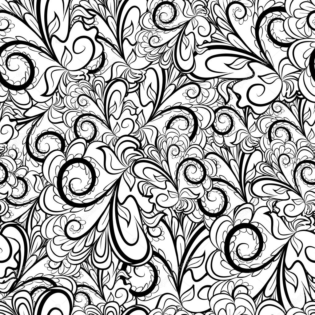 Seamless black-white pattern Stock Vector Image by ©shoshina #22079665 Seamless black-white pattern Stock Vector Image by ©shoshina #22079665