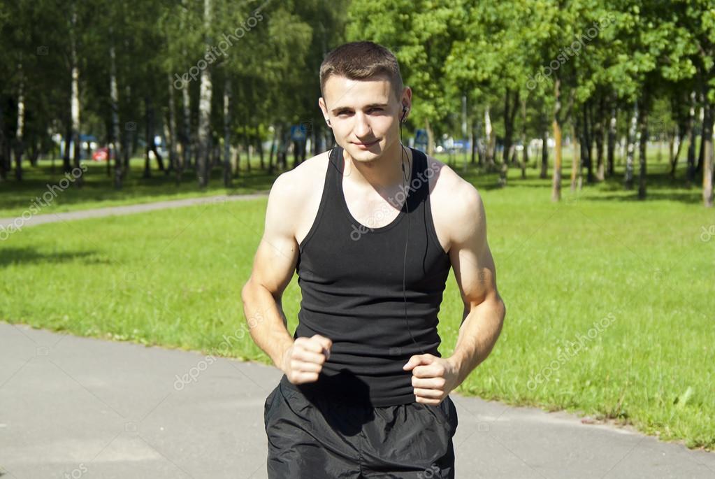 Guy physical activity — Stock Photo © m.ilias1987 #13628263
