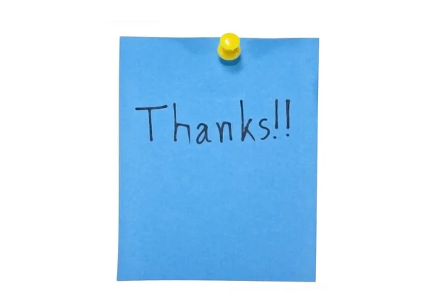 Sticky note with text Thank you on it Stock Photo by ©agencyby 12250077