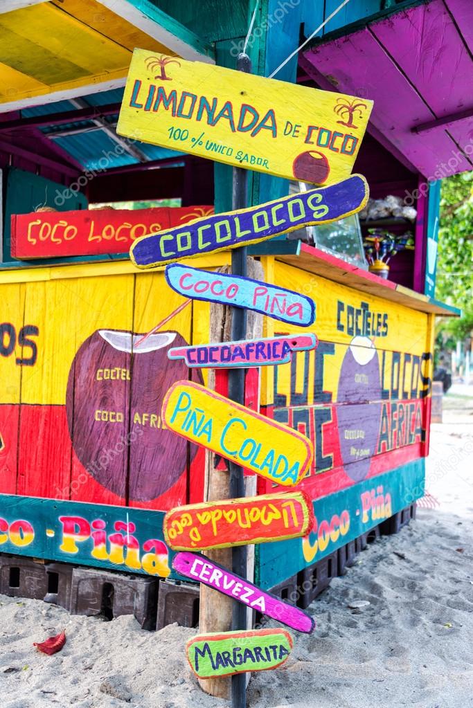 Colorful Beach Bar Vertical – Stock Editorial Photo © jkraft5 #42796385