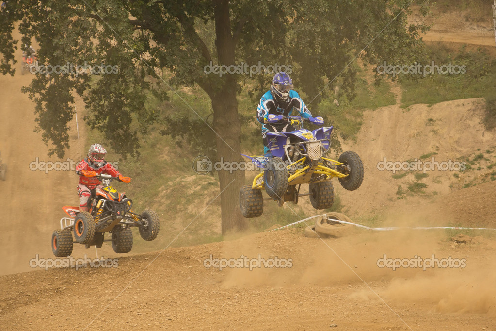 Two ridesr jumps the quad – Stock Editorial Photo © frank11 #12781127