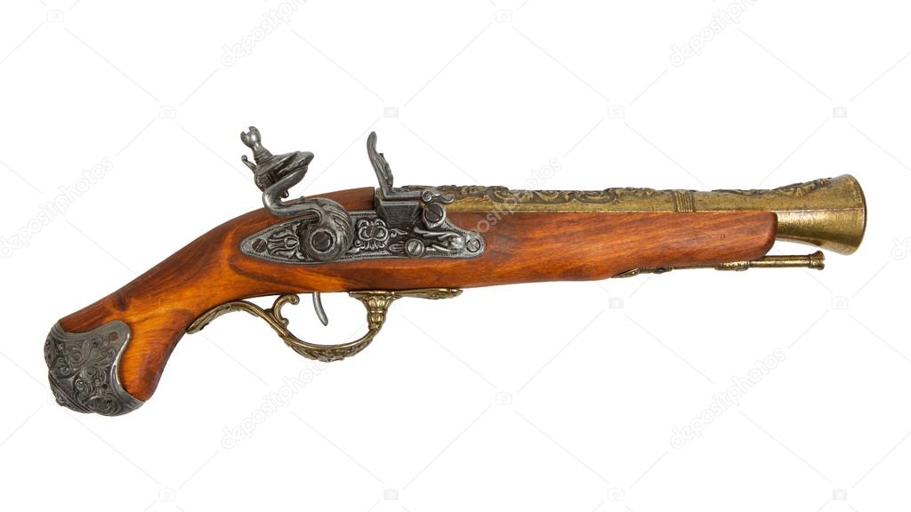 Old wooden gun — Stock Photo © michaklootwijk #14006247