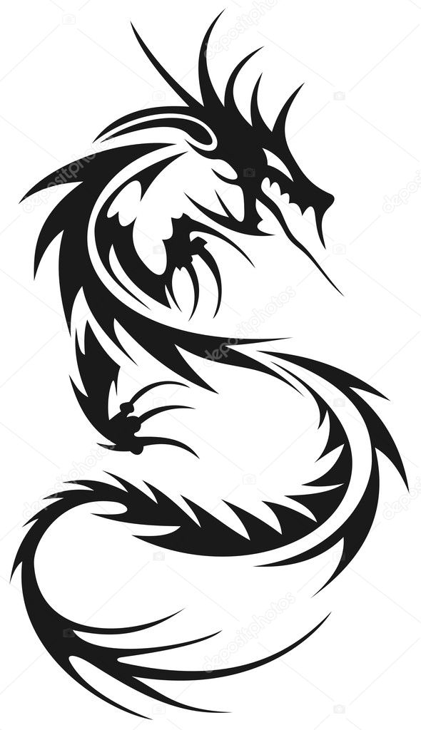 Naga Vektor Stok oleh ©Yyordanov 28908085