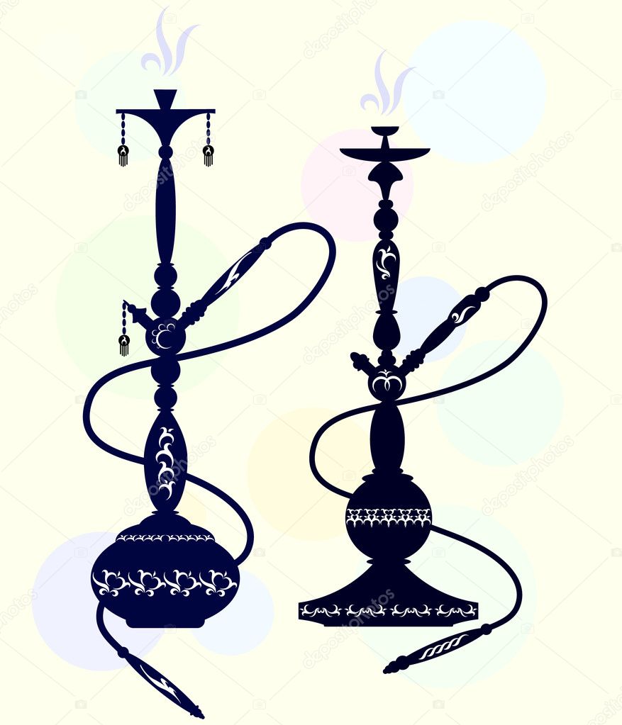 Hookah — Stock Vector © john1279 #13194927