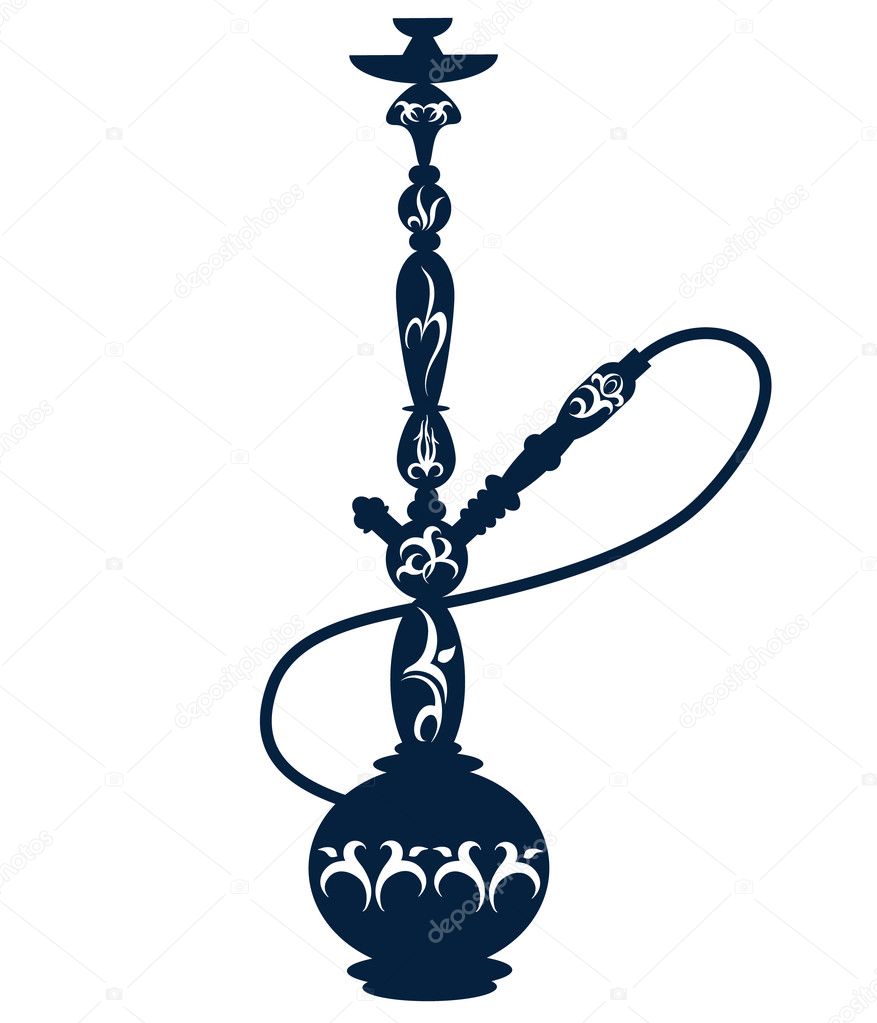 Hookah — Stock Vector © john1279 #13272681
