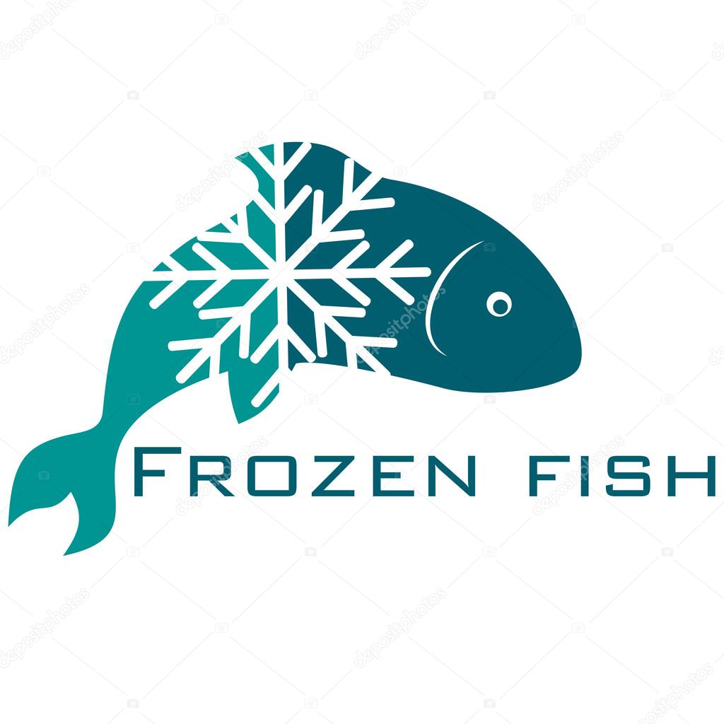 Frozen fish — Stock Vector © john1279 #31224145
