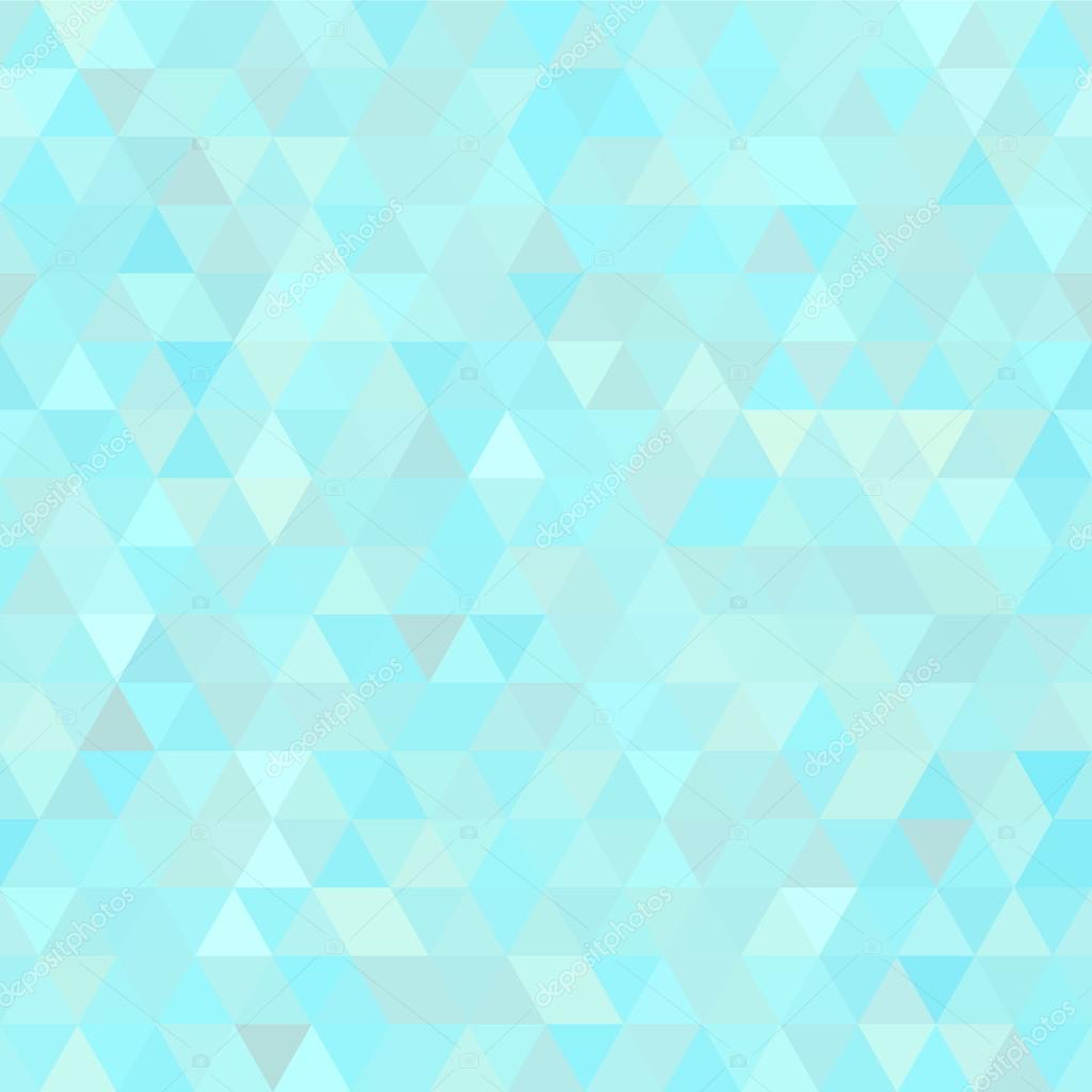 Light blue abstract triangles seamless background — Stock Vector ...