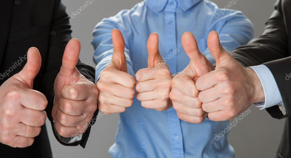 Thumbs up for a great job! Stock Photo by ©zestmarina 39205467