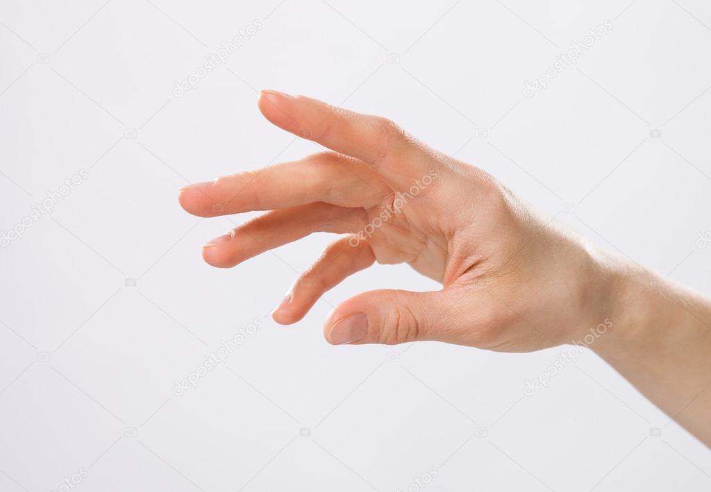 Human hand reaching out for help — Stock Photo © zestmarina #40068781